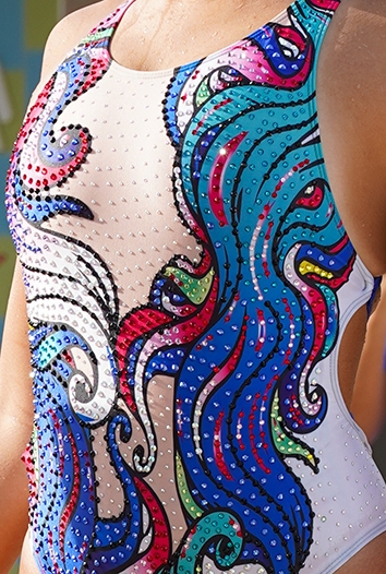 Meadore Artistic Swimming Elite Competition Custom Designed Swimwear